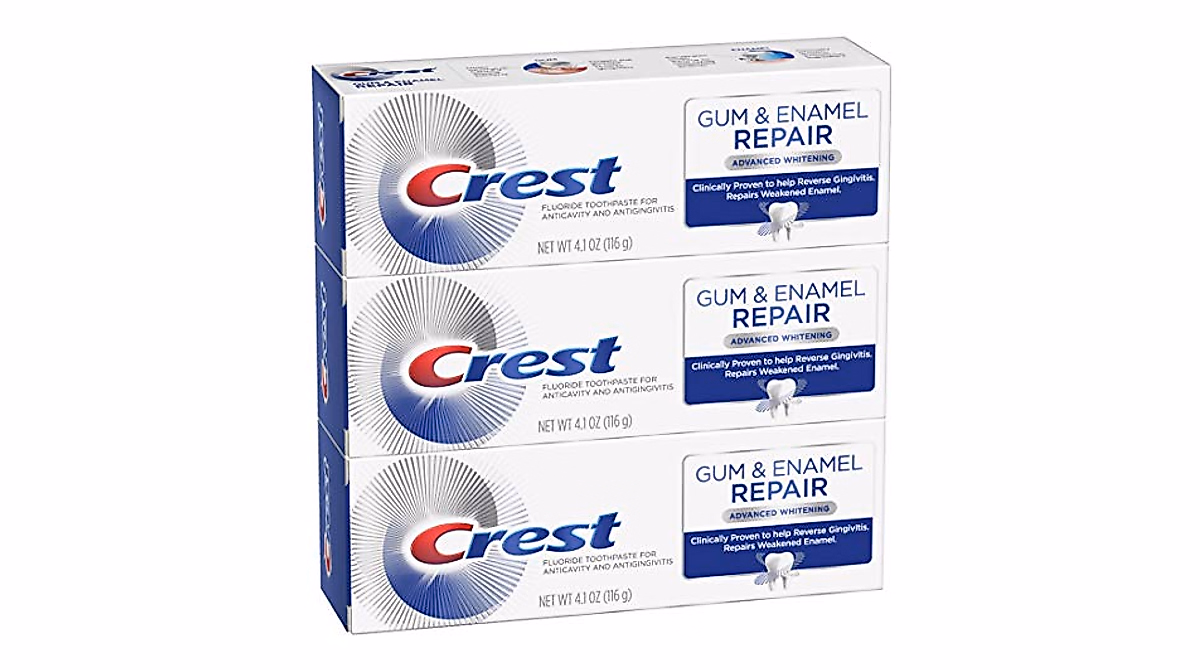 Crest Gum & Enamel Repair Toothpaste - Advanced Whitening & Healing