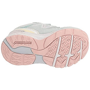 New Balance Kid's 888 V2 Hook and Loop Sneaker, Light Surf/Summer Fog/White, 7 Little Kid