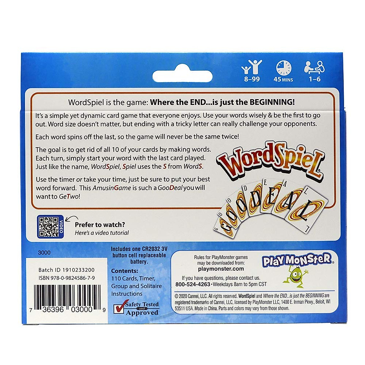 Set WordSpiel — Card Game — Make A Word Using Part of the Word Before — Family Fun Game Night — For Ages 8+