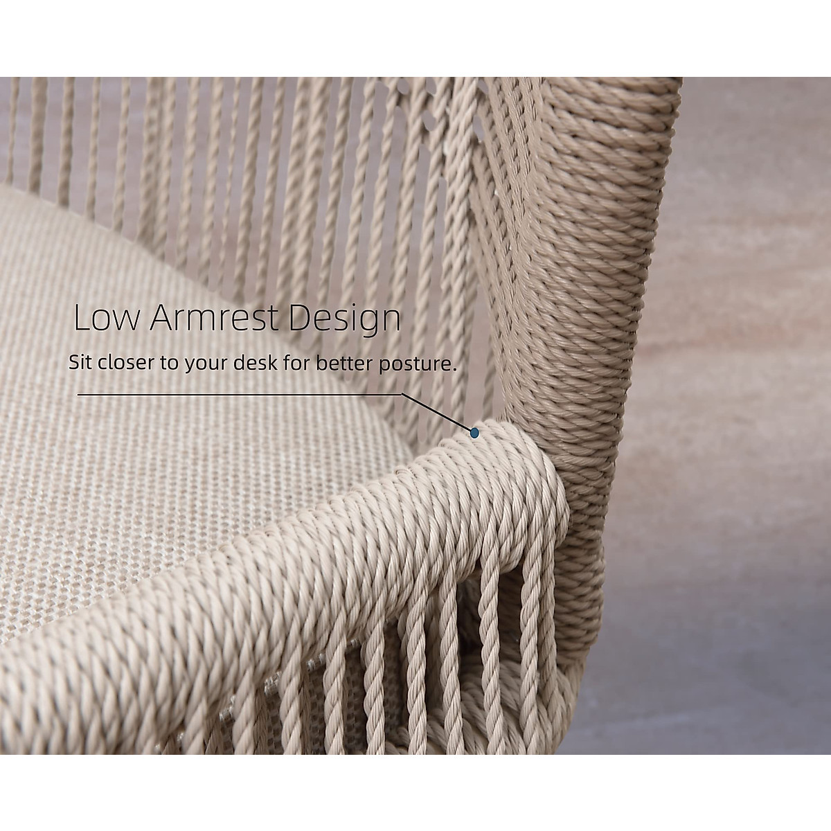 PURPLE LEAF Bar Stools Set of 2 Outdoor Bar Height Metal Tall Chairs Modern Wicker Woven High Barstools 30 inch with Back Patio Dining Bar Stool Chairs