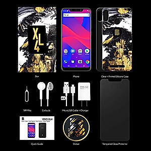 BLU Vivo XL4 6.2" HD Display Smartphone 32Gb+3Gb RAM, Black