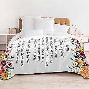 SKYFLUSH Gifts for Sons Girlfriend from Mom,to My Son's Girlfriend Gifts,Christmas Birthday Valentine's Day Gifts for Sons Girlfriend