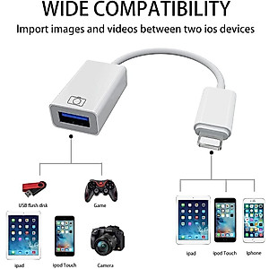 [Apple MFi Certified] Apple Lightning to HDMI Adapter for iPhone to TV, 1080P Digital AV Adapter Sync Screen Connector Cable Compatible for iPhone 14 13 12 11 XS XR X 8 iPad to HDTV Projector Monitor