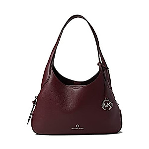 Michael Kors Kelsey Large Shoulder Tote Merlot One Size