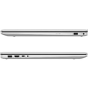 HP 2023 Newest Laptop, 17.3 Inch Display, Intel Core i3-1125G4 (Beat i5-10210U) Processor, 32GB DDR4 RAM, 1TB SSD, Intel UHD Graphics, WiFi, Bluetooth, Windows 11 Home in S Mode, Natural Silver