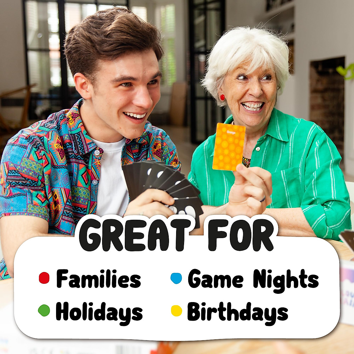 Colorbrain: Ultimate Family Board Game | Top Board Game for Kids and Adults | 2 - 20 players, Fun for All Ages