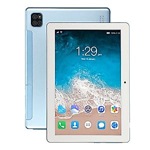 Acogedor 10 Tablet 8 Inch, Octa Core CPU Processor, 4GB RAM and 64GB Memory, Phone Tablets Support WiFi, Dual Camera, 8000mah Lithium Battery