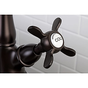 Kingston Brass KS1231BEXBS Essex Kitchen Faucet, 8-1/2 Inch in Spout Reach, Polished Chrome