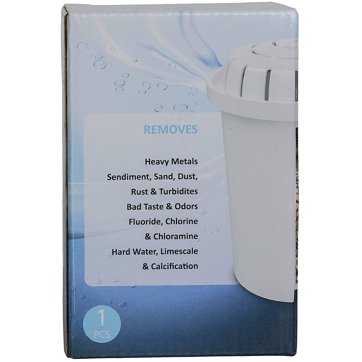 F004 REPLACEMENT FILTER - for Life Ionizer Glass Pitcher of Life - Alkaline Water Filter Cartridge - Pack of 1