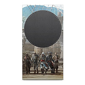Head Case Designs Officially Licensed Assassin's Creed Group Key Art Black Flag Graphics Vinyl Sticker Gaming Skin Decal Cover Compatible With Xbox Series S Console and Controller Bundle