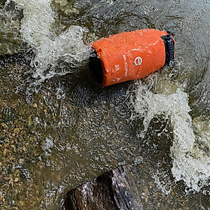 Enthusiast Gear Insulated Dry Bag Cooler | Waterproof Cooler for Kayaking, Hiking, Lunch, Fishing, and Beach – Leak Proof, Waterproof, Collapsible, with Padded Shoulder Strap (15L) - Orange