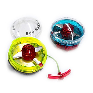 Bud Wakker Herb Grinder. Manually operated Herb and spice grinder with unique pull-cord design for fast easy grinding with no clogging. Grind herbs, soft spices, garnishes, medical herbs. (Green).