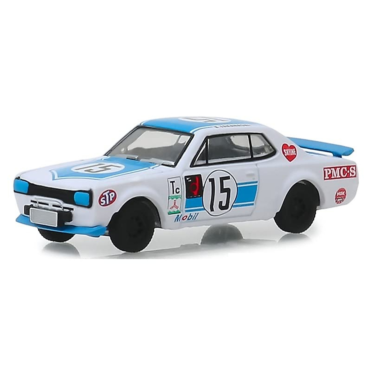 Greenlight 47030-C Tokyo Torque Series 5 - 1972 Skyline 2000 GT-R - #15 K. Takahashi 1972 Fuji 300km Speed Race 1/64 Scale