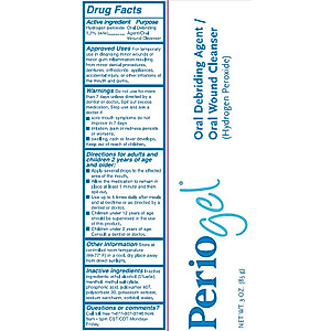 Perio Gel | Periodontal Treatment for Teeth | Promotes Teeth Whitening (3 oz.)