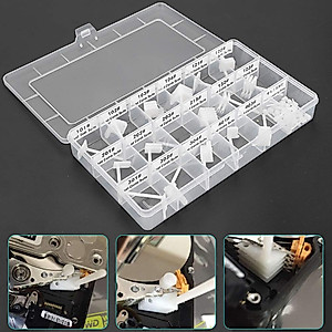 Zyyini 50pcs Hard Drive Opening Head Replacement Tool Hard Disk Magnetic Head Changing Replacement Tool for SAS and SCSI of 2.5 and 3.5 Inches