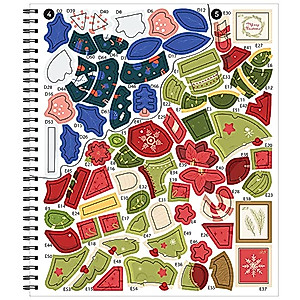 Brain Games - Sticker by Number: Christmas (28 Images to Sticker - Christmas Tree Cover) (Volume 2)
