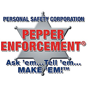 Pepper Enforcement PE510MF-FT Fogger Pepper Spray 2 Pack for Self Defense - Maximum Strength 10% OC Formula - Emergency Personal Protection & Safety