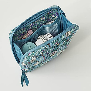 Vera Bradley Women's Cotton Cord Organizer, Rose Toile - Recycled Cotton, One Size