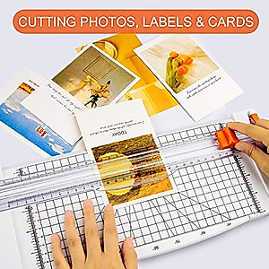 Weenkler Replacement Blades for Firbon, Weenkler, Evteck, Flisin Paper Cutter, Paper Cutter Trimmer Blade with Security Safeguard Design for A4, Carstock, Photo and Wrapping (4 Packs)