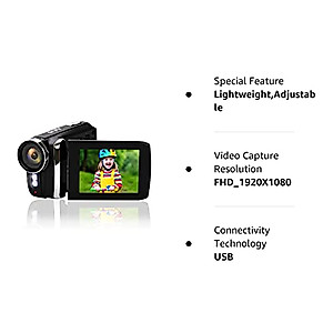 Heegomn Video Camera Camcorder 2.7K 36MP Video Recorder Camera Vlogging Camera for YouTube TikTok Digital Camera Recorder Kids Camcorder with 2.8" LCD Screen,8X Digital Zoom for Teens Beginners