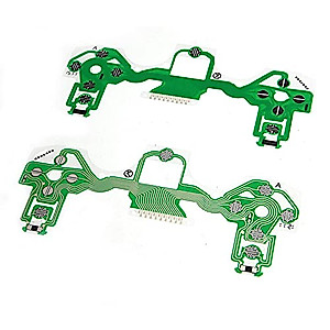 Acxico 2Pcs JDS 001/011 PCB Circuit Board Ribbon Film Pad for PS4 Controller