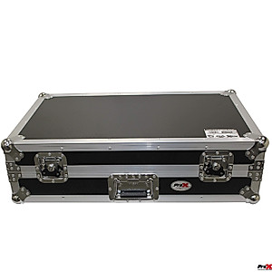 ProX XS-XDJXZWLT ATA Flight Case For Pioneer XDJ-XZ DJ Controller with Laptop Shelf 1U Rack Space and Wheels