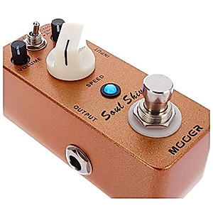 Mooer Soul Shiver Rotary Chorus Vibrato Effects Pedal