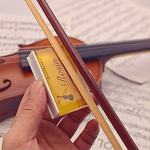 Rosin 2 pack Big size Rosin Natural Rosin for Violin Cello Viola Bows (Yellow)