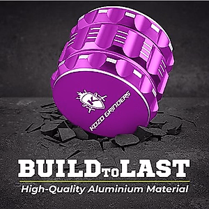 Kozo Spice Grinder (2.5",Purple)