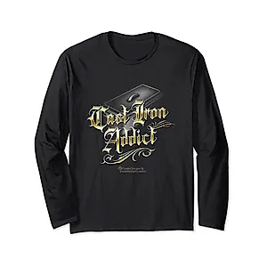 Dutch Oven Cast Iron Addict Design Dutch Oven Long Sleeve T-Shirt