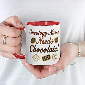CafePress Oncology Nurse Gift Funny Mug Ceramic Coffee Mug, Tea Cup 11 oz