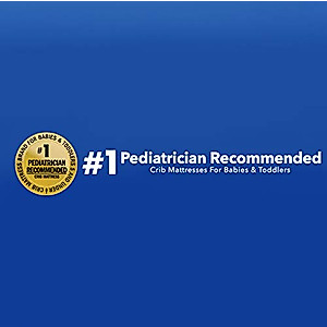 Organic Dream Crib and Toddler Mattress - 100% Breathable Proven to Reduce Suffocation Risk, 100% Washable Cover, Baby + Toddler Bed, GREENGUARD Certified, Hypoallergenic - Deluxe 5"- White