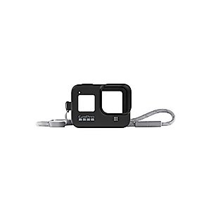 GoPro Sleeve + Lanyard (HERO8 Black) Blackout - compatible with Cameras Official GoPro Accessory