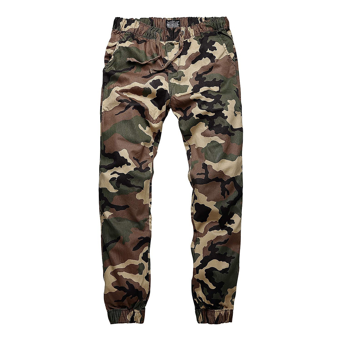 Match Men's Loose Fit Chino Washed Jogger Pant (29, Khaki max)