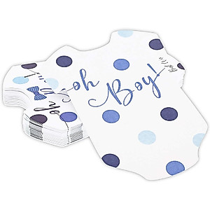 Sparkle and Bash Baby Shower Predictions and Advice Cards, (5 x 7 In, 50-Pack)