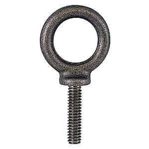 Eye Bolt, Steel, Inch, 1/2"-13 Thread Size (2 Pieces)