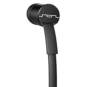 SOL REPUBLIC Jax Wired 1-Button In-Ear Headphones, Android Compatible, Tangle Free Cable, In-Ear Noise Isolation, 4 Ear Tip Sizes, Great for Calls, Black