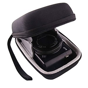 WERJIA Hard EVA Travel Case for Canon PowerShot SX720 SX620 SX730 SX740 G7X G7X Mark III G7X Mark II Digital Camera (black)