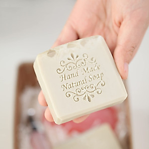 Soap Making Kit 42oz Loaf Silicone Mold Multi-Function Adjustable Wood Soaps Cutting Box with Stainless Steel Wavy & Straight Cutter