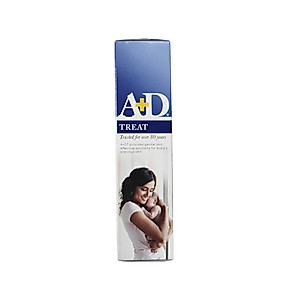 A+D Diaper Rash Cream, Dimethicone Zinc Oxide Cream, 4 oz (113 g) (Pack of 1) by A&D