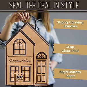 Welcome Home Bundle of 10 House Shaped Gift Bags