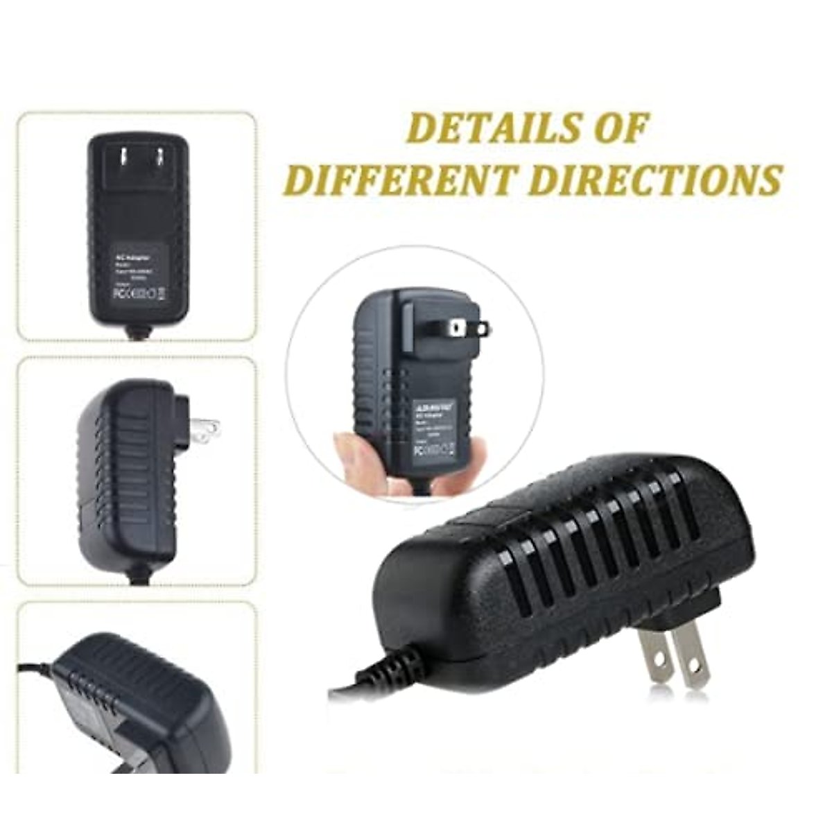 Digipartspower 9VDC AC Adapter Power Cord Compatible with Atari Flashback 2 Classic Game Console Flash Back
