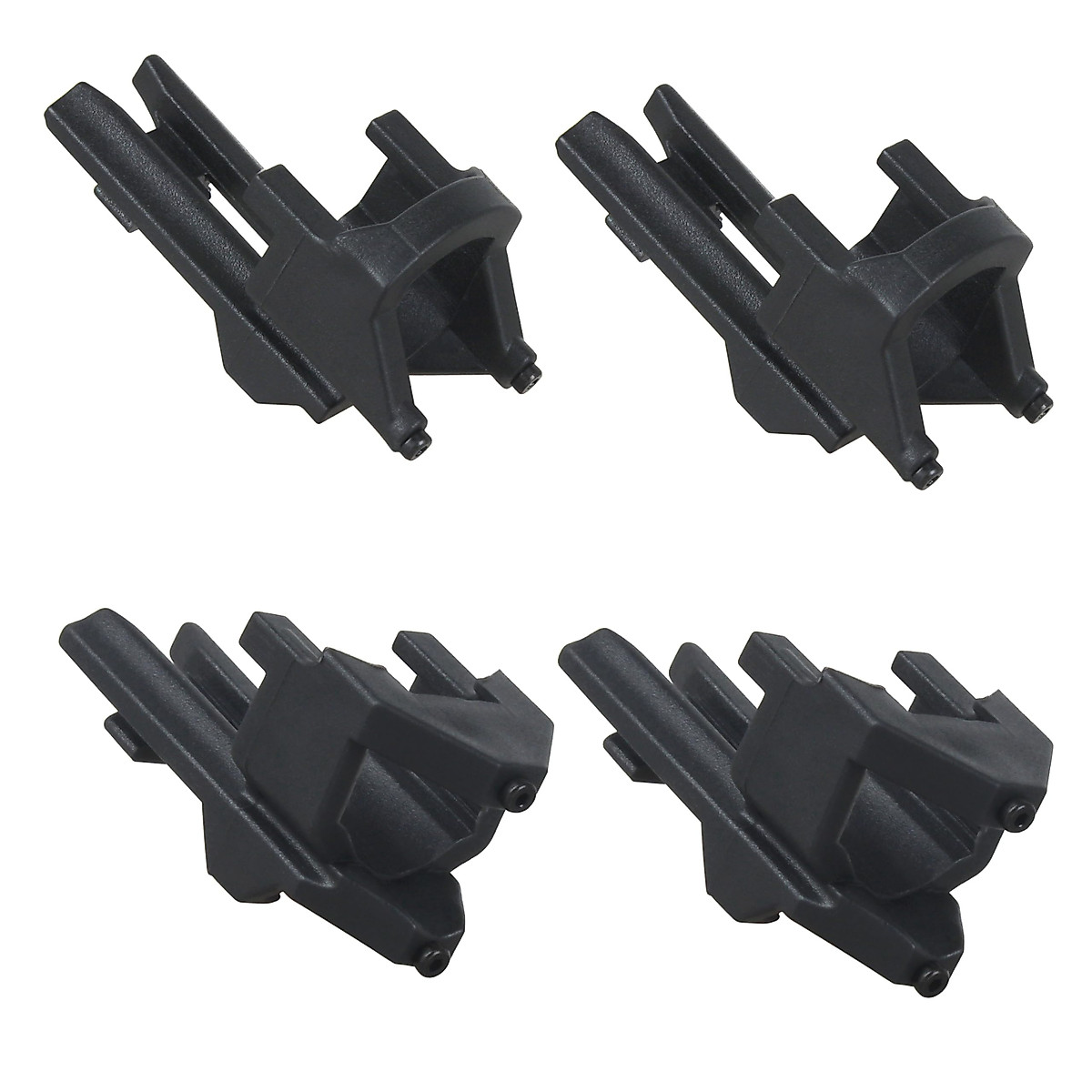 YETTAT Vinyl Siding Adaptor Tip DCN45RN DCN45RND1 DCN45RNB for Dewalt Roofing Nailer Cordless 20v Tip Replacement Vinyl Siding Adaptor Tip and Vinyl Siding Adaptor (A&B style Set of 4)