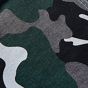 American Flag Board Shorts Men Mens Cargo Shorts Casual Camouflage Elastic Waist Tooling Shorts Outdoor Cotton Camo Multi Pockets Utility Shorts Big & Tall Sizes 46-64 Men Cargo Shorts Blue 2X