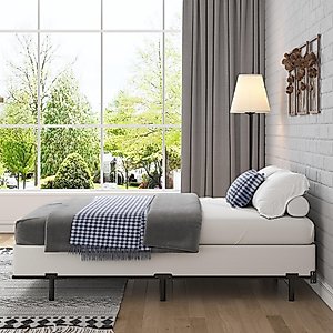 FMDMR Full Size Box Spring with Fabric Cover Set,7 Inch High Profile Full Box Spring with 3000lbs Max Weight Capacity, Durable Mattress Foundation Easy Assembly, Non-Slip, Noise Free