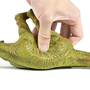 RECUR 13" Brachiosaurus Dinosaur Toys Jurassic Figure Toy for Kids World Safe Odorless Hand-Painted Figurines Realistic Design Replica Collectors Gift Ages 3 +