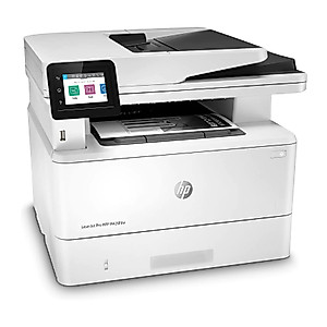 HP LaserJet Pro MFP M428fdw Wireless Monochrome All-in-One Printer with built-in Ethernet & 2-sided printing, works with Alexa (W1A30A)
