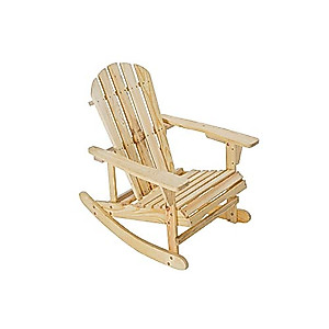 Outdoor Wood Rocker (Natural)