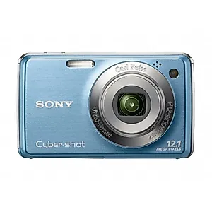 Sony Cybershot DSC-W220 12MP Digital Camera with 4x Optical Zoom with Super Steady Shot Image Stabilization (Light Blue) (OLD MODEL)