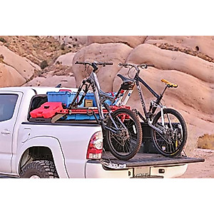 Fabtech - 20-21 Jeep Gladiator 4WD Cargo Rack Bike Mount Kit (FTS24263)